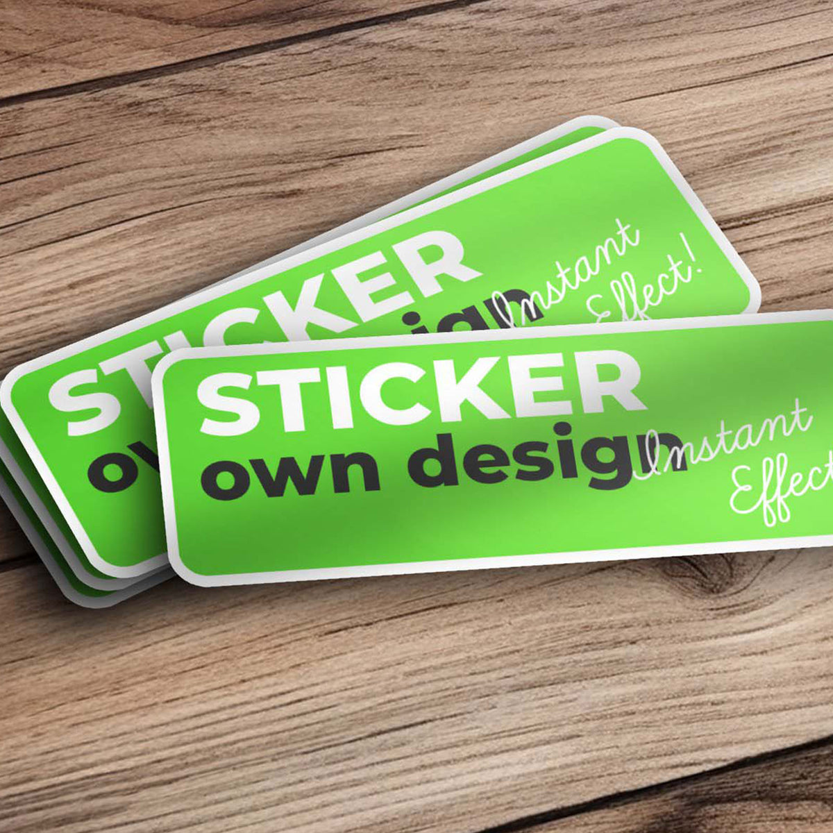 Rectangle Stickers - Glossy / Matte – StickerBao Wheel Sticker Store