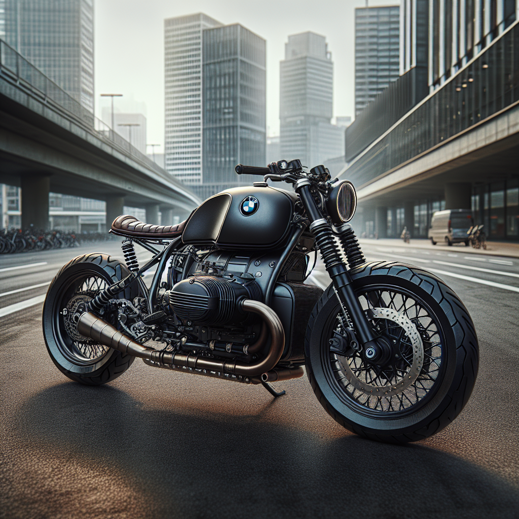 Custom BMW Boxer Bobber Built from R65 and R100 Parts – StickerBao ...
