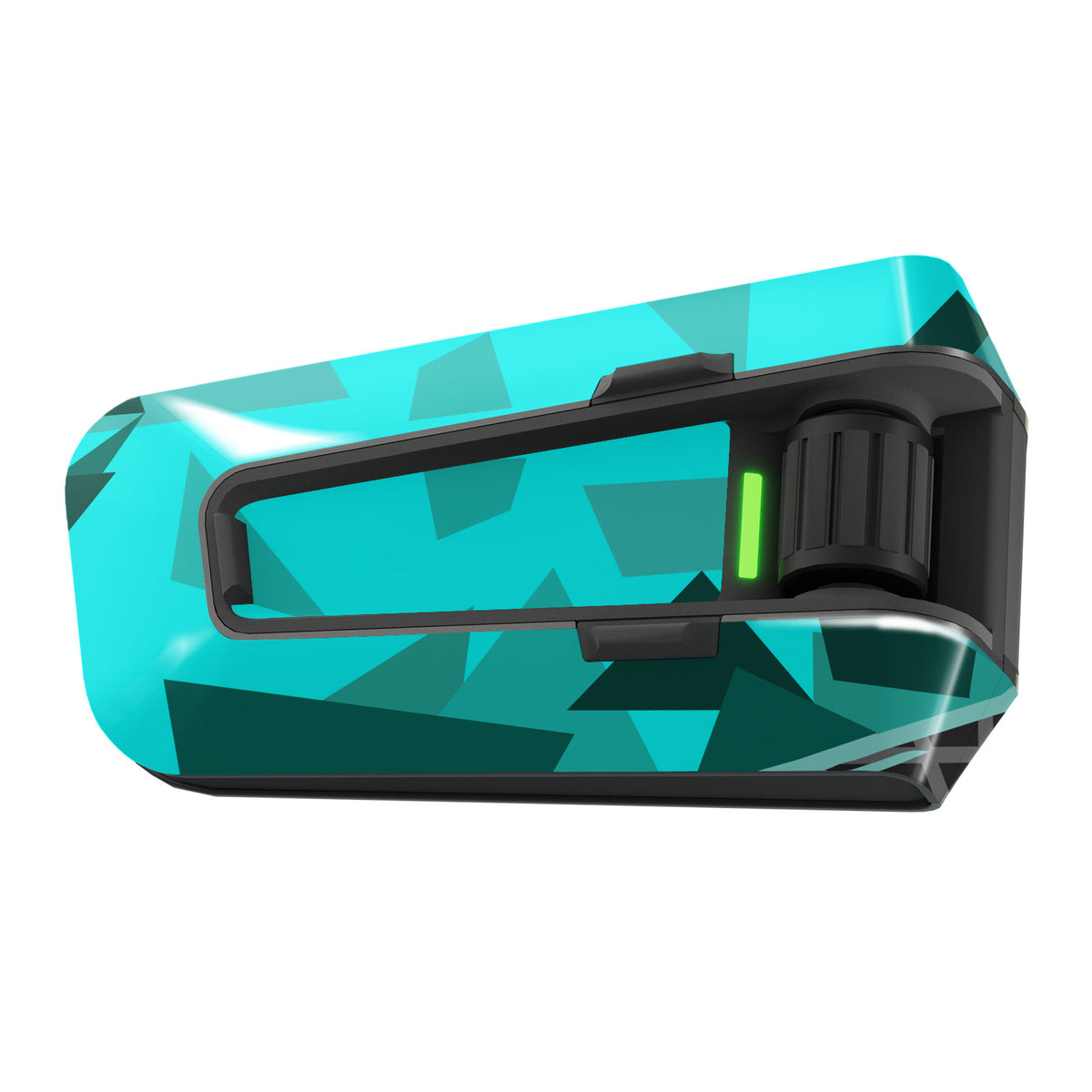 For Cardo Packtalk Edge Neo Pro Wrap Skin Stickers Decal Aqua Blocks ...