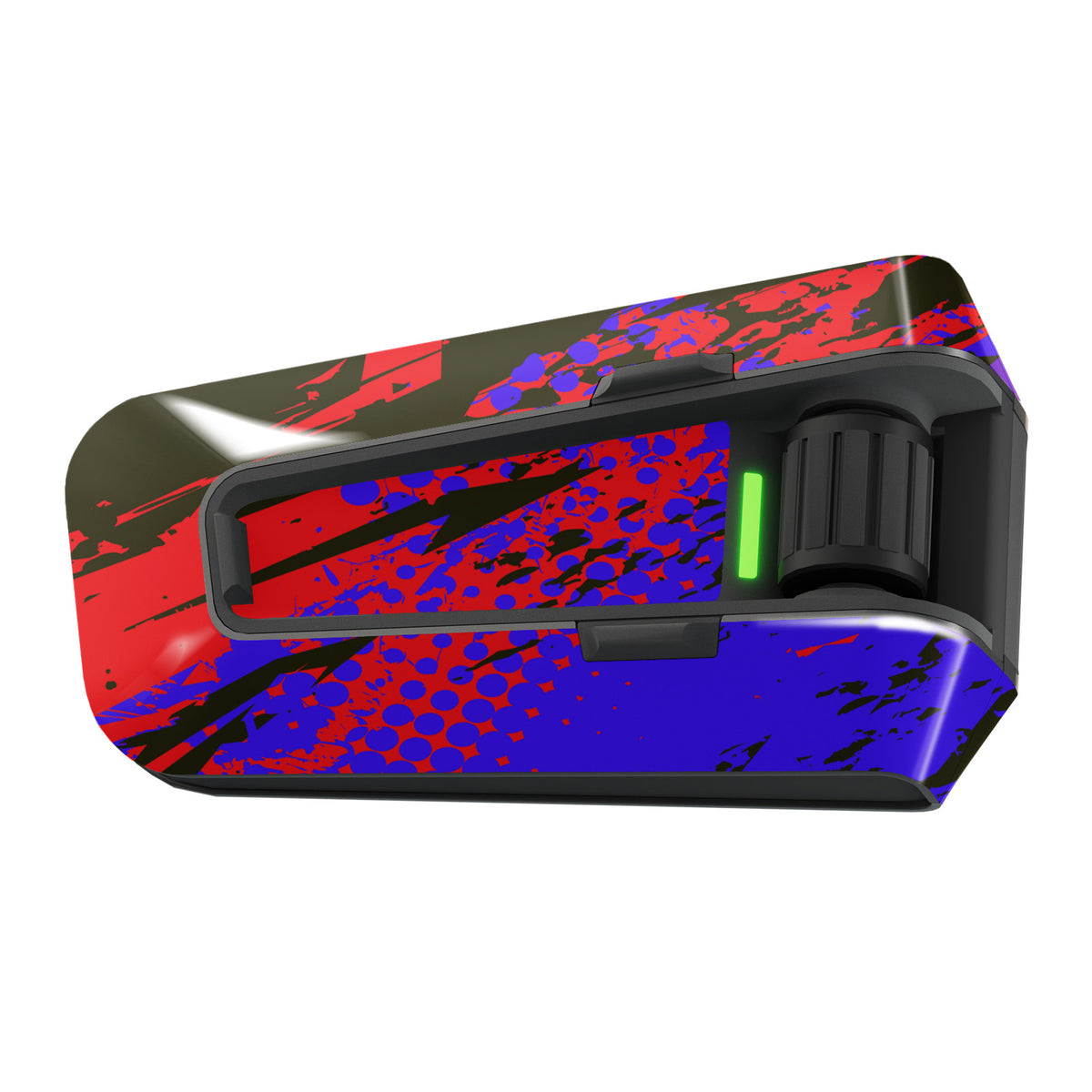 For Cardo Packtalk Edge Neo Pro Wrap Skin Stickers Decal Red Blue Zag ...