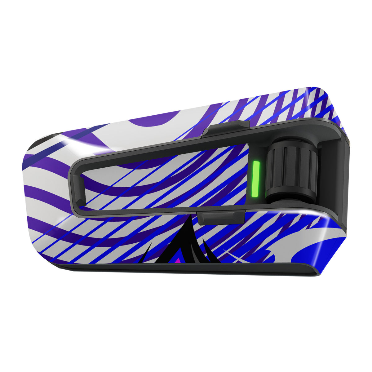 For Cardo Packtalk Edge Neo Pro Wrap Skin Stickers Decal Purple Spiral ...