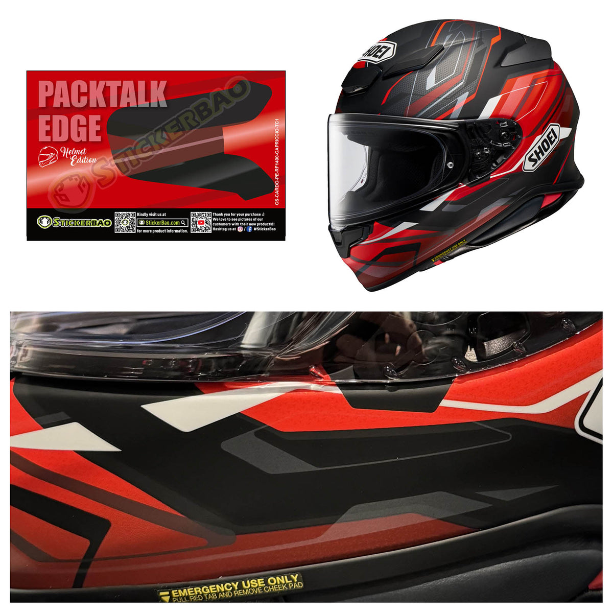 For Cardo Packtalk Edge Neo Pro Communication System Use Protection Gr ...