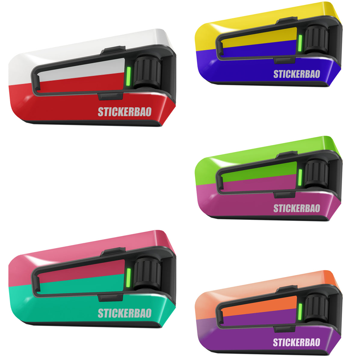 For Cardo Packtalk Edge Neo Protection Graphics Decal Stickers Double ...