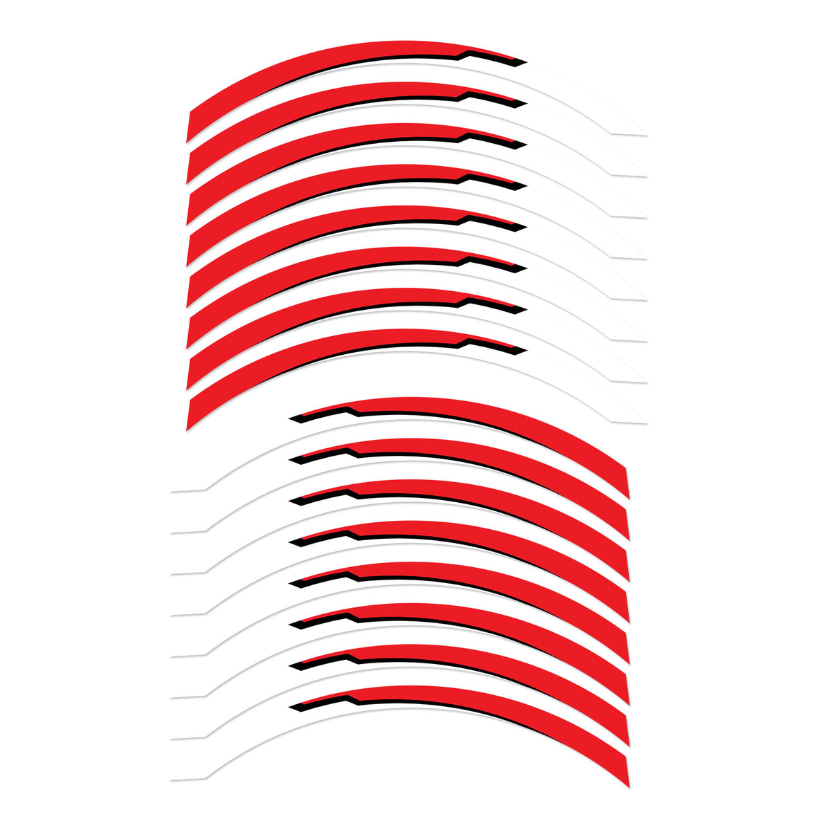 For Razor RSF650 SX500 14 inch Rim Wheel Stickers RR04W RAZ Rim Edge T ...