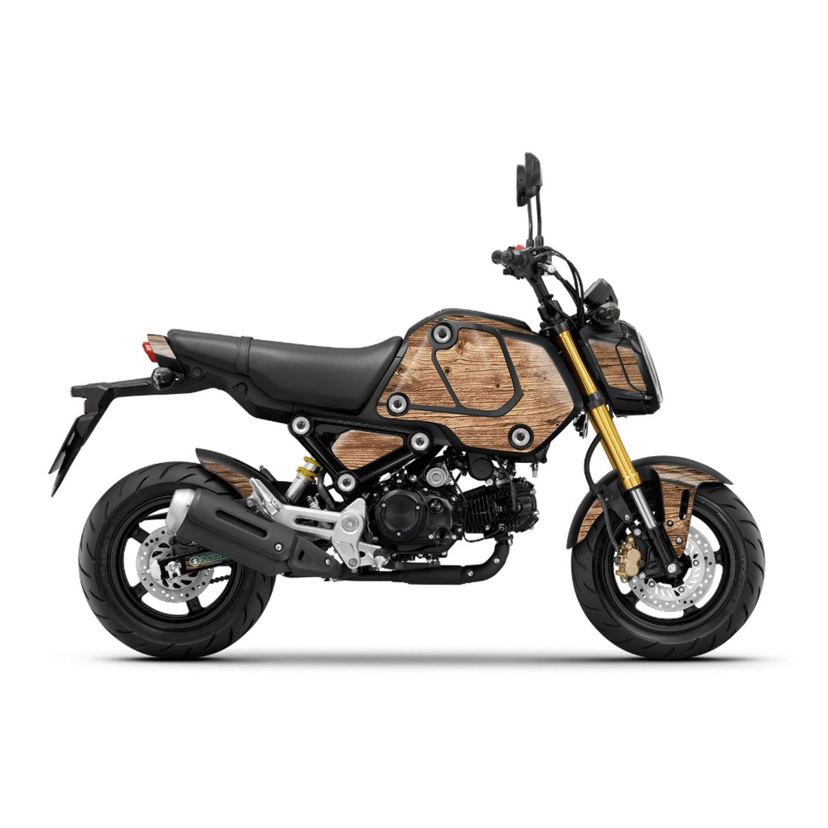 Honda GROM Fairing Wrap Graphic Vinyl Decal Sticker 023 | StickerBao ...