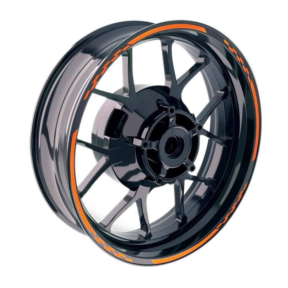 StickerBao 17 inch C01B Grid Standard Edge Rim Sticker Wheel Decal For ...