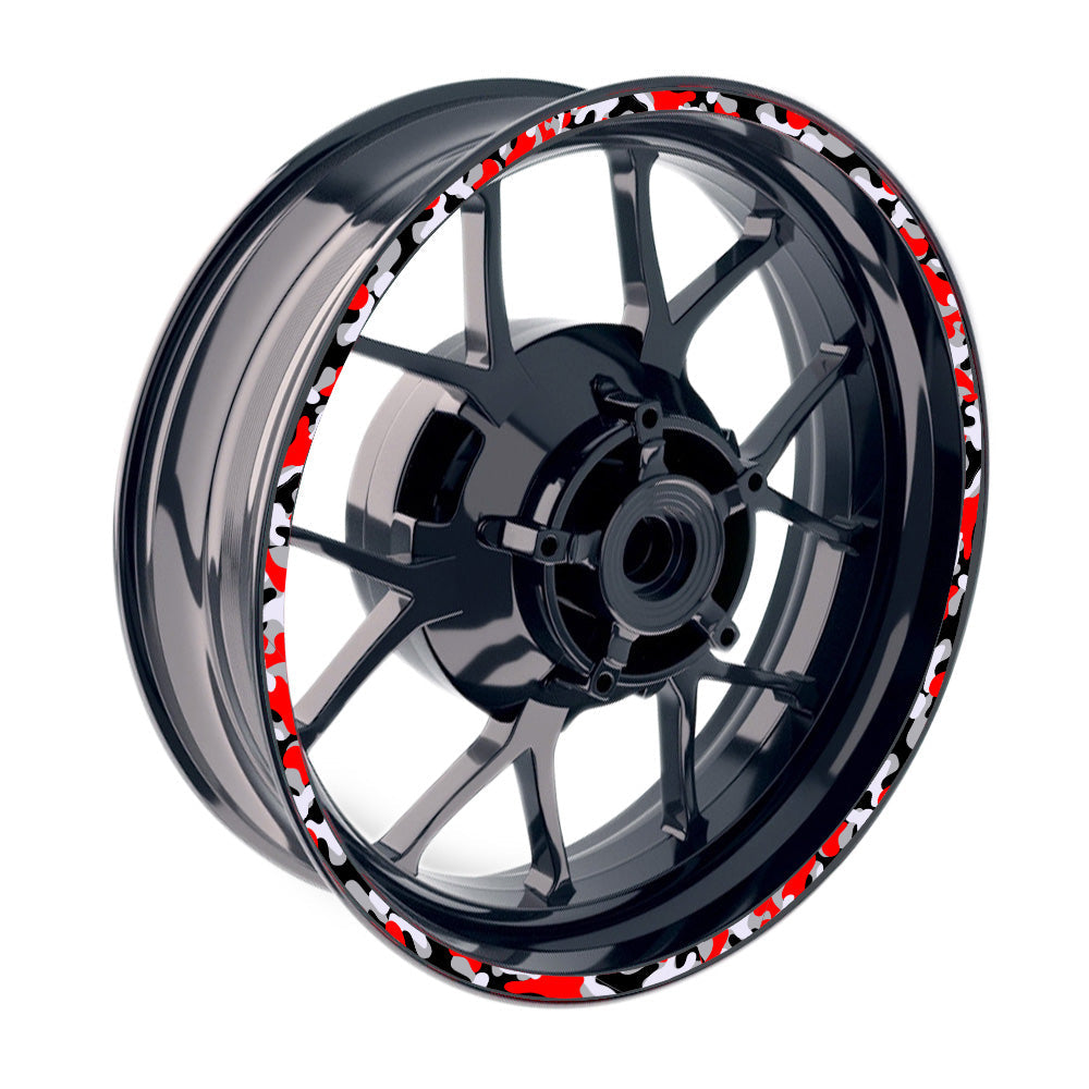 StickerBao 17 inch F1B Camouflage Standard Edge Rim Sticker Wheel Decal ...