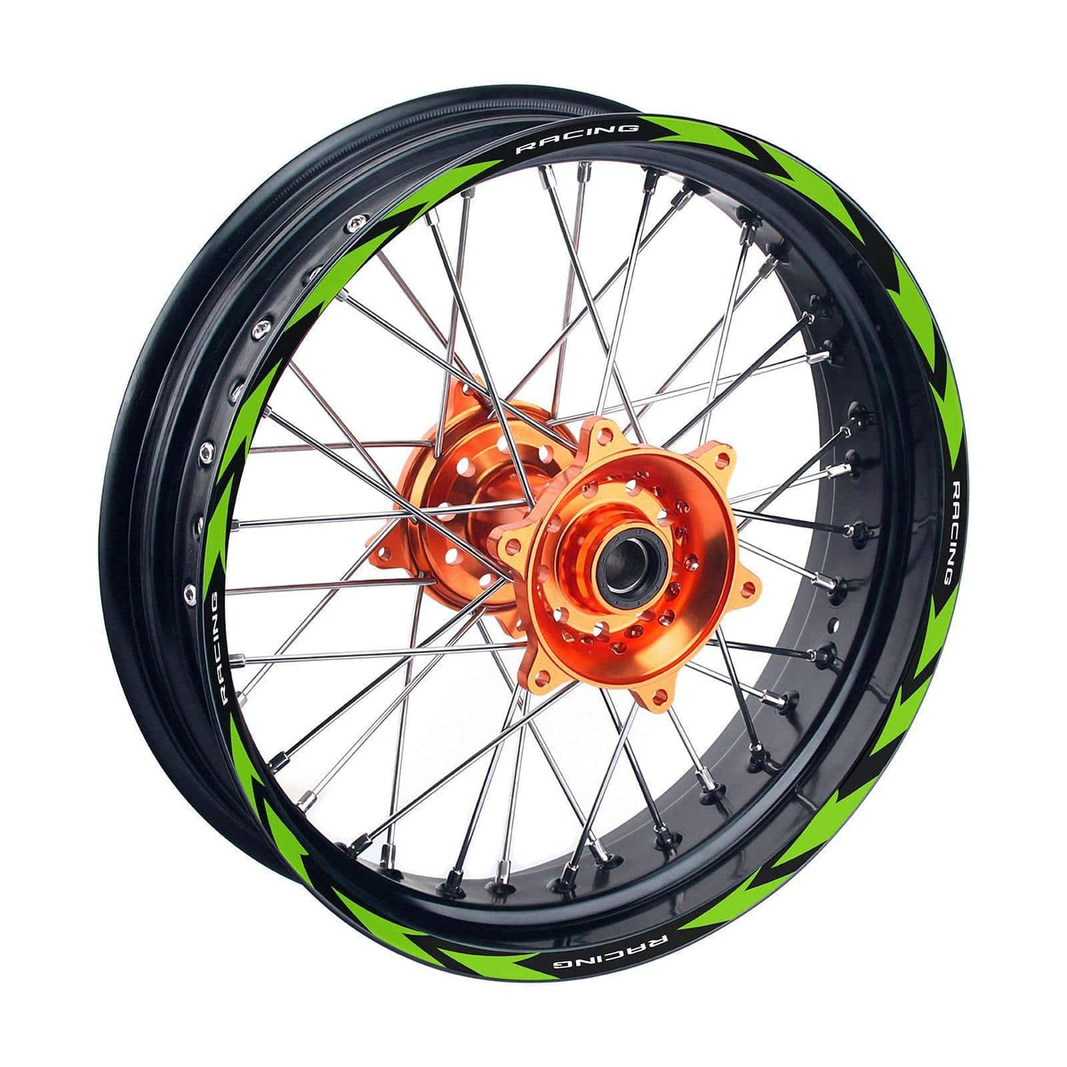 21 inch 18 inch Rim Wheel Stickers R01B RAZ 01 Dirt Bike Rim Edge ...