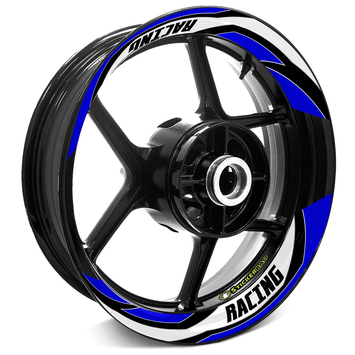 StickerBao 17 inch J09W Advanced 2-Piece Rim Sticker For Yamaha ...