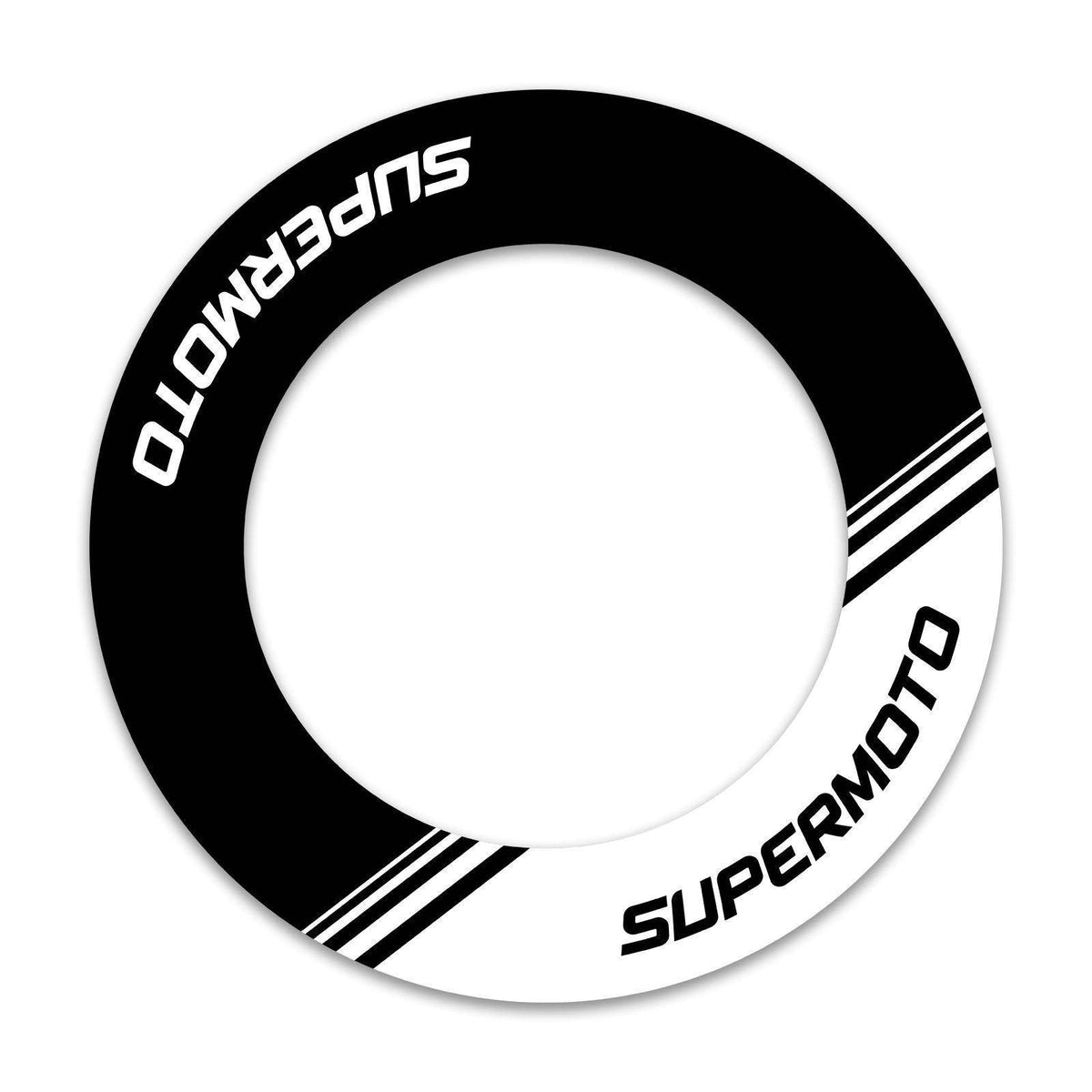 Suzuki DR | 17 inch Rim Wheel Stickers AD01B SUPERMOTO 3 Stripes Whole ...
