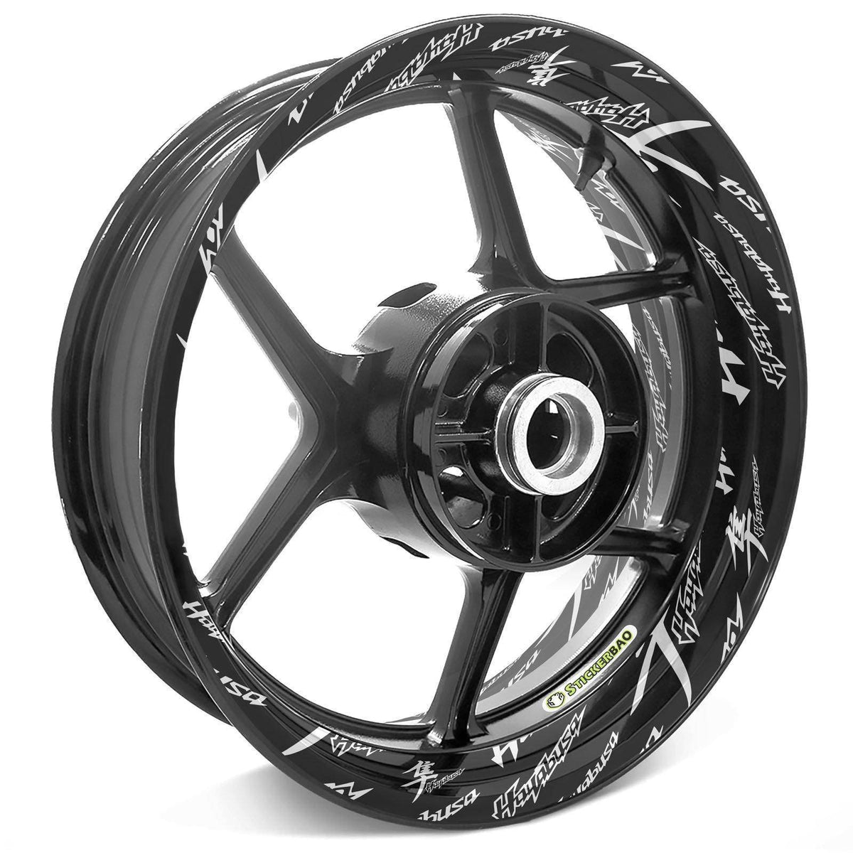 TA001 Suzuki HAYABUSA Wheel Decals | StickerBao – StickerBao Wheel ...