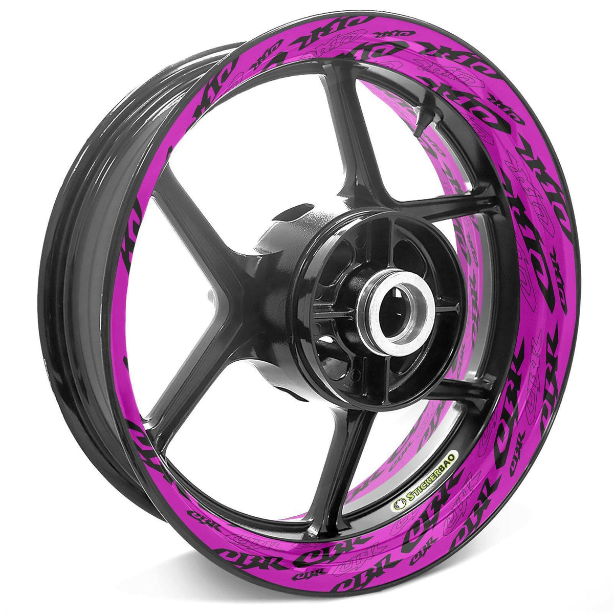 For Honda CBR Logo CBR650R CBR500R 17 inch Rim Wheel Stickers TA001 ...